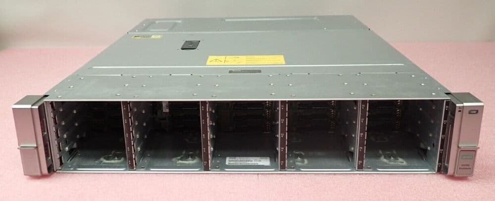 HPE D3700 Storage Enclosure QW967A 25x 2 5" SAS Bay 2x 12Gb SAS I/O Modules