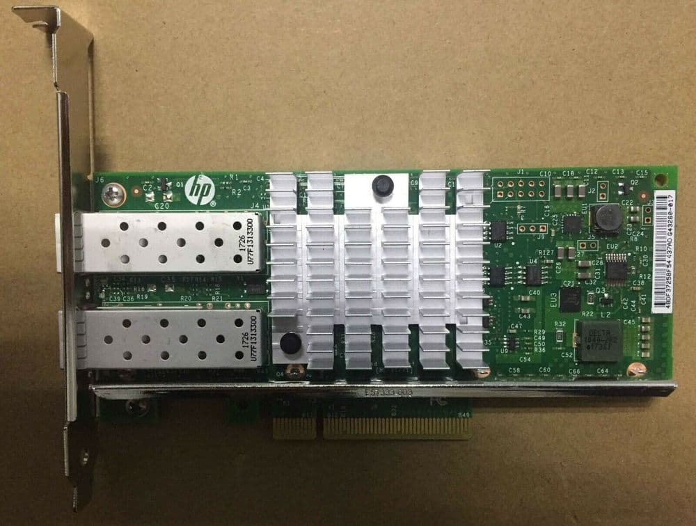 HPE Ethernet 560SFP Dual Port 10Gb 2-Port SFP Adapter 669279-001 665249-B21