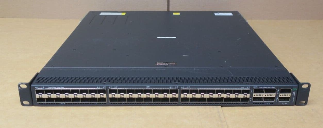 HPE FlexFabric 5940 48x 1/10Gb SFP 6x 40GbE QSFP Port Network Switch JH395A
