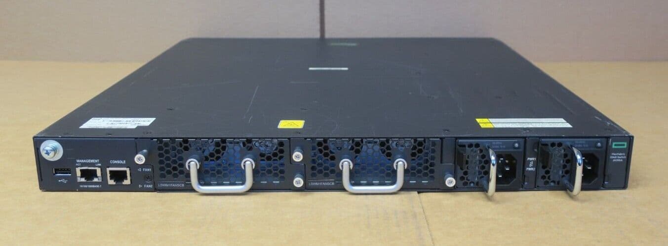 HPE FlexFabric 5940 48x 1/10Gb SFP & 6x 40GbE QSFP Port Network Switch ...