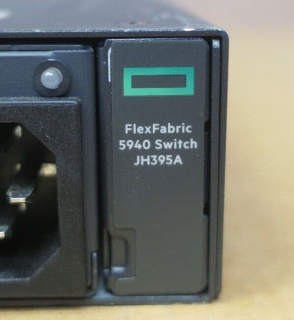 HPE FlexFabric 5940 48x 1/10Gb SFP & 6x 40GbE QSFP Port Network Switch ...