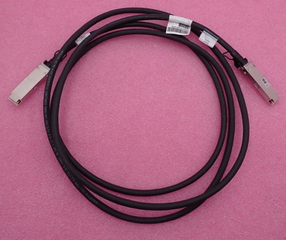 HPE FlexNetwork X240 40G QSFP to QSFP 3m Direct-Attach Copper DAC Cable ...