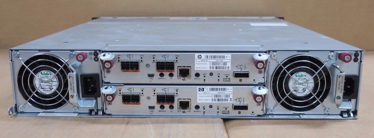 HPE MSA 2040 SAS Dual Controller SFF Storage Array Dual Controller 12GB/s C8S55A