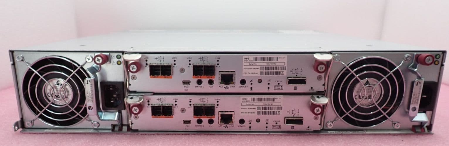 HPE MSA 2050 24x SFF Bay Storage System Q1J29A Dual SAS Controller ...
