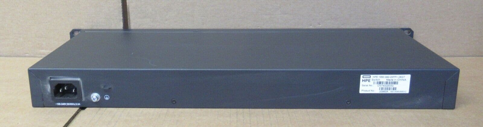 HPE OfficeConnect 1950-24G-PoE 24x 1GbE RJ45 2x SFP 2x 2XGT Port Switch JG960A