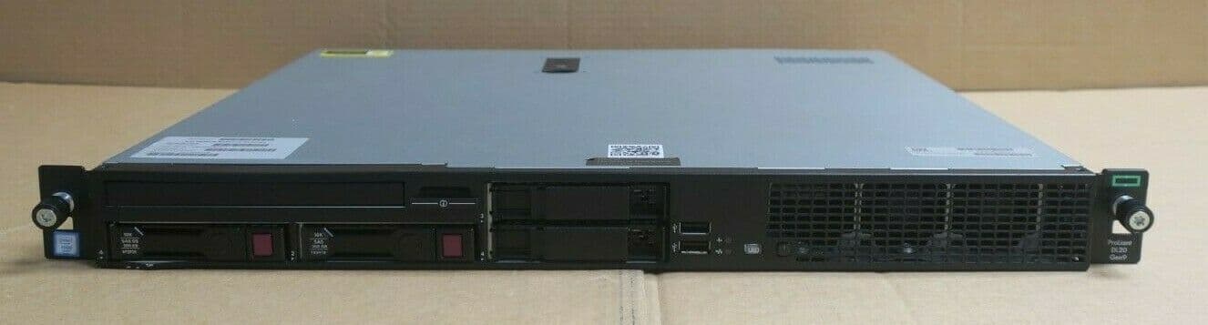 HPE ProLiant DL20 GEN9 G9 Quad-Core E3-1230v6 32GB Ram 4x 2 5" HDD Bay 1U Server