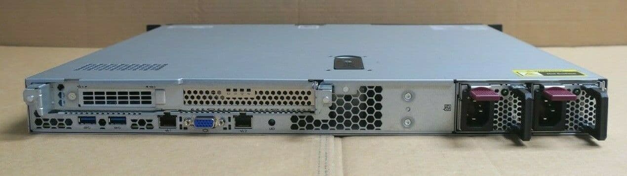 HPE ProLiant DL20 GEN9 G9 Quad-Core E3-1230v6 32GB Ram 4x 2 5" HDD Bay 1U Server