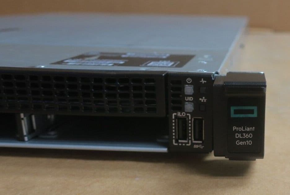 HPE ProLiant DL360 Gen10 CTO 1U Server 2x Scalable CPU 24-DIMM 8x 2 5" SAS Bay