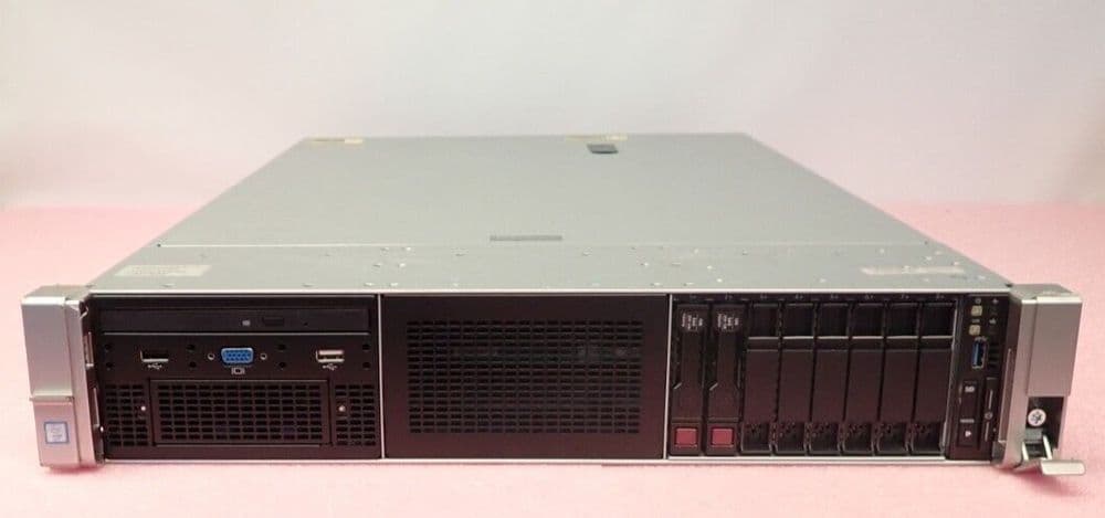 HPE ProLiant DL380 G9 GEN9 2x 8C E5-2667v4 256GB RAM 8Bay 2x 300GB HDD ...