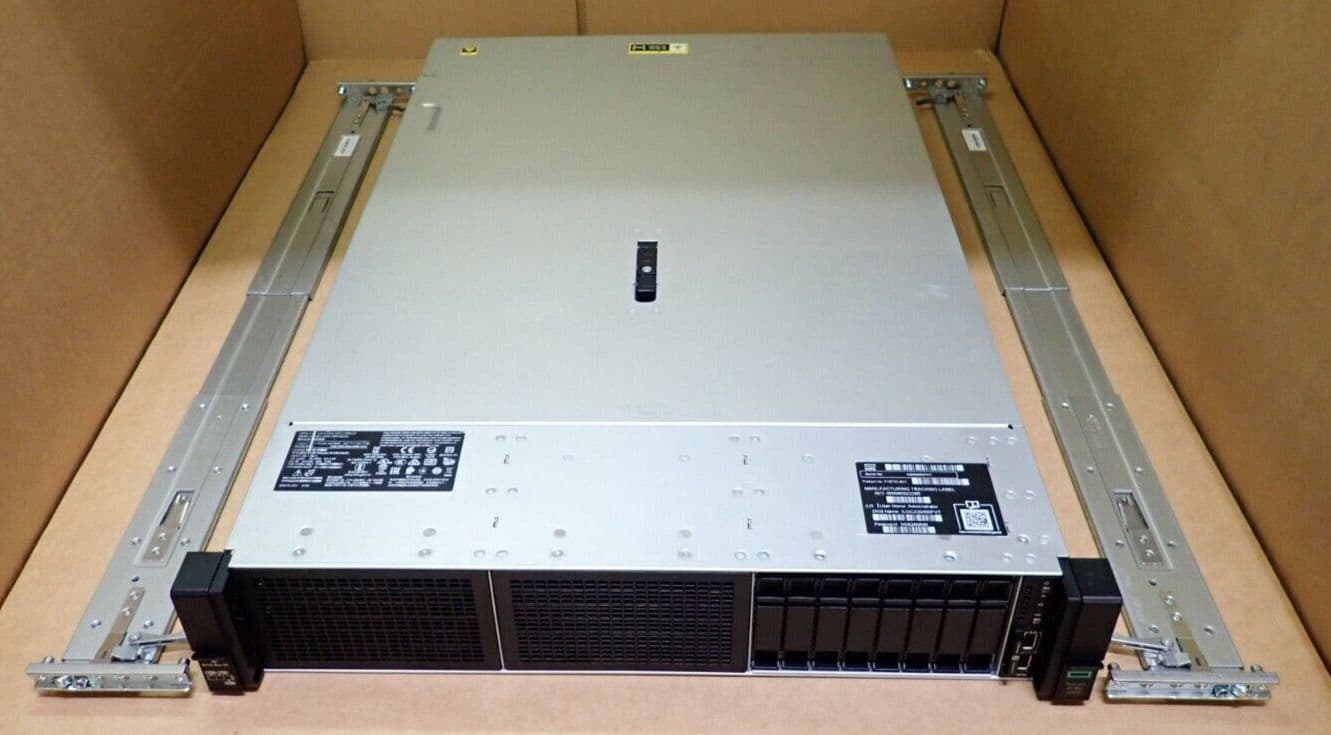 HPE ProLiant DL380 GEN10 2x 18Core Gold 5220 384GB RAM 8x SAS 2 5" Bay ...