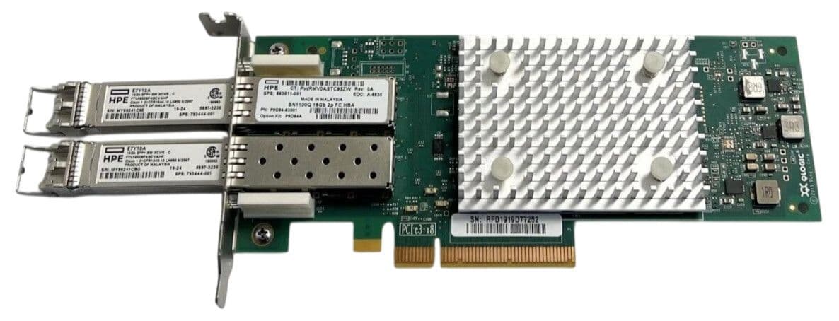 HPE StoreFabric SN1200E Dual Port 16Gb FC Host Bus Adapter HBA 870002 ...
