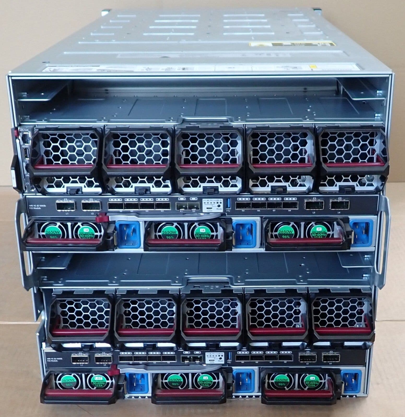 HPE Synergy 12000 Frame Chassis 12x480 G10 W/24x Gold 5118 6144GB RAM ...