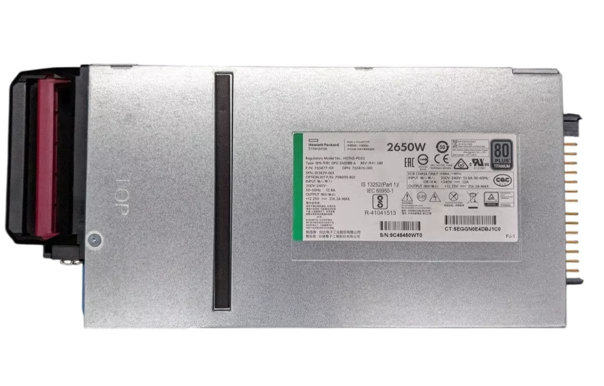 HPE Synergy 12000F 2650W Power Supply 798095-B21 Server PSU Module