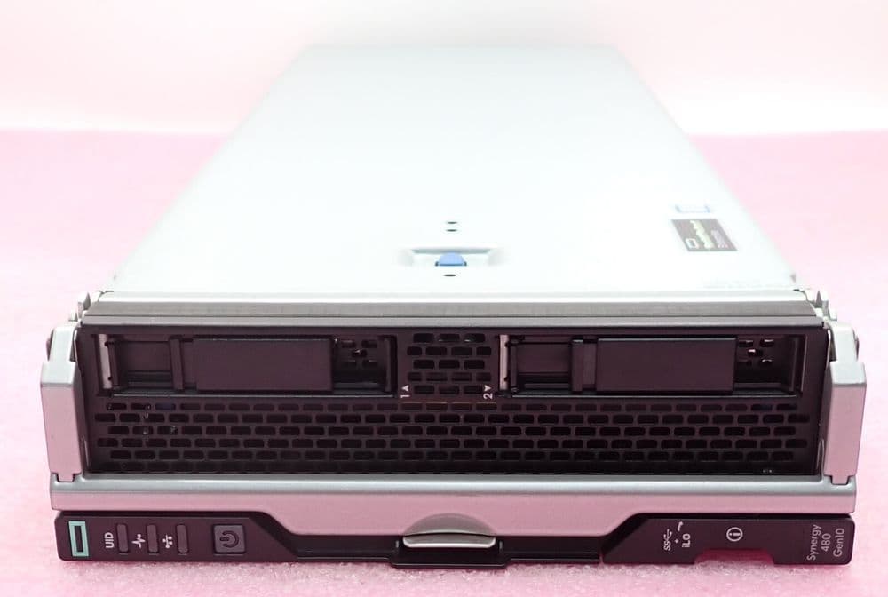 HPE Synergy 480 Gen10 Compute Module 2x Silver 4110 384GB RAM 2-Bay ...