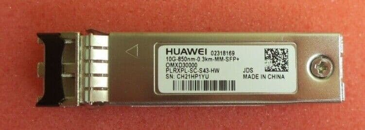 Huawei 10Gb 0 3km 850nm MMF SFP Transceiver Module 02318169 PLRXPL-SC ...