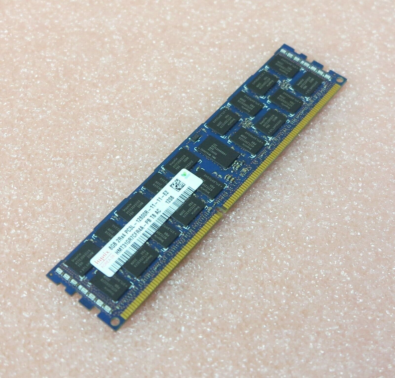 Hynix 8GB 2Rx8 PC3-12800R DDR3 ECC 240-P CL11 Server Memory ...