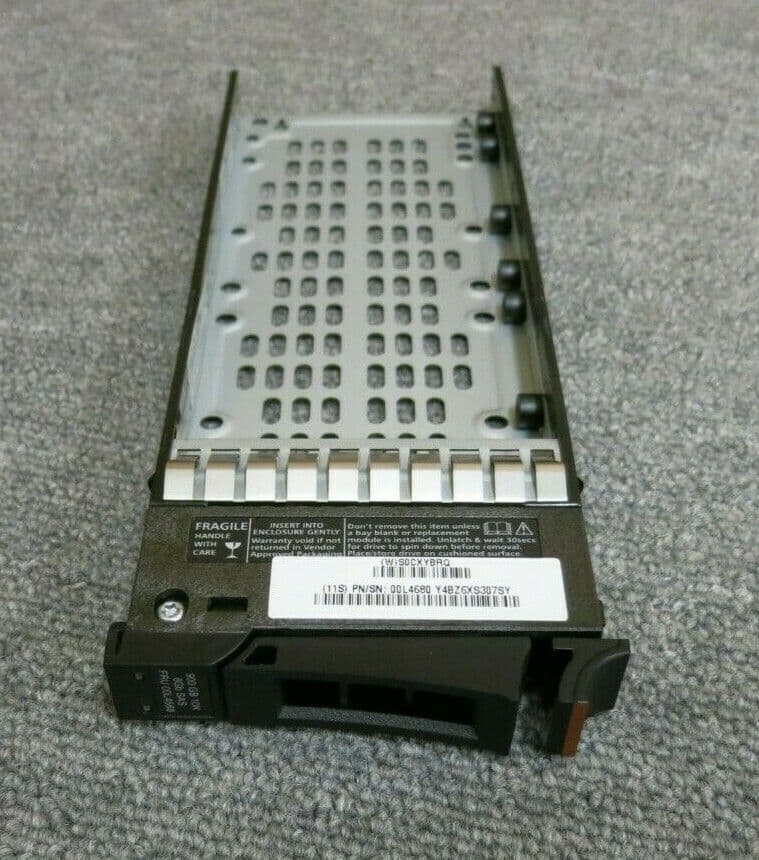 IBM 00L4680 Storwize V7000 / V3500 2 5" Hard Drive Caddy Tray