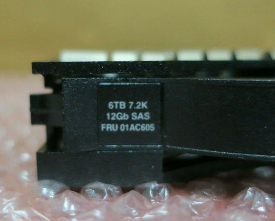 IBM 01AC605 3 5" 6TB 7 2K SAS NL 12Gbs Hard Drive HDD 01EJ070 V5000 G2