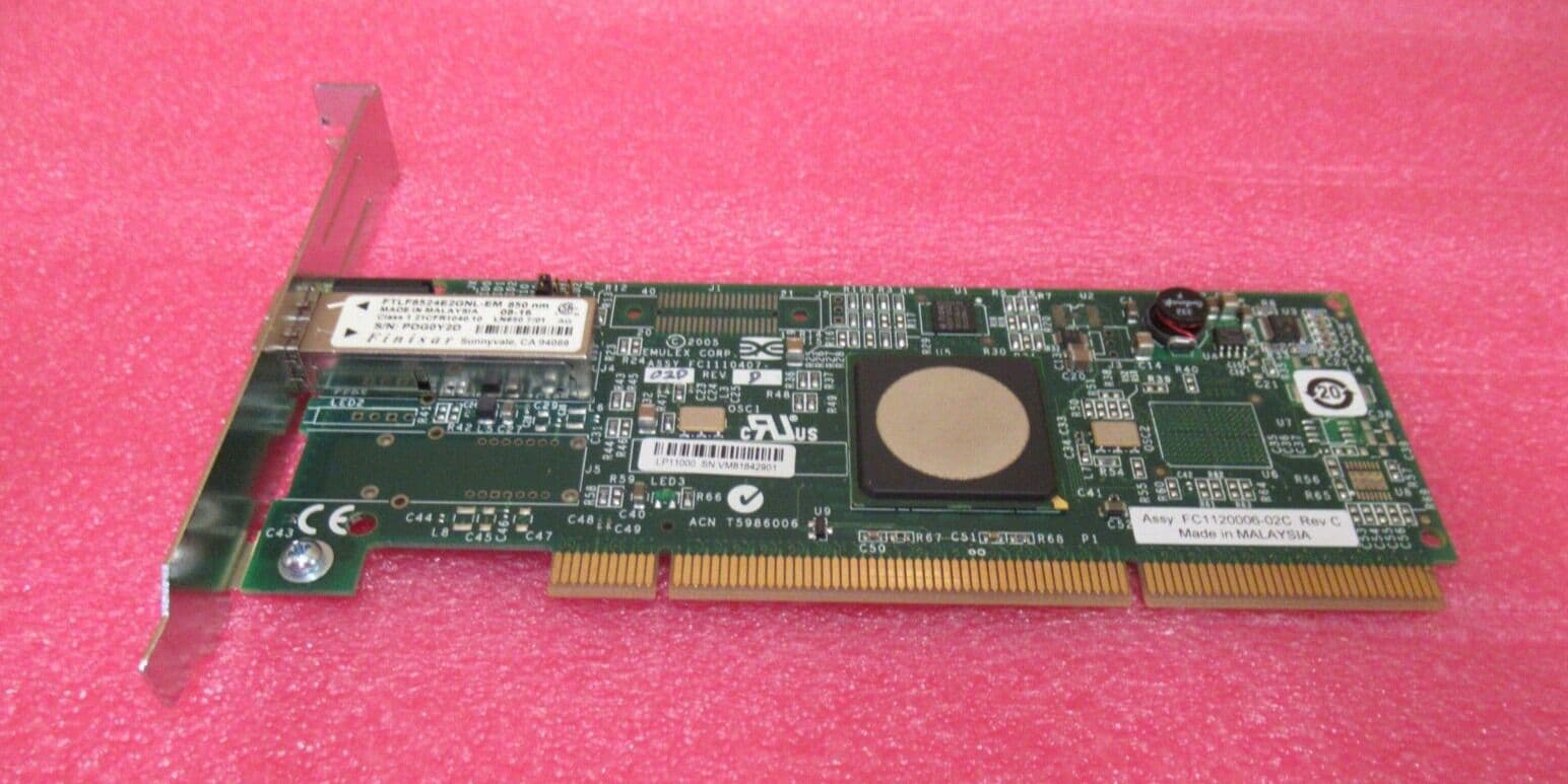 IBM 03N5014 LP11000 1 Port 4Gbps Fibre Channel PCIx 2 0 Host Bus ...