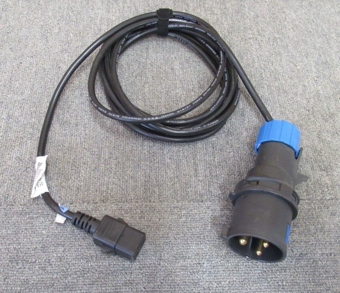 IBM 12J5988 IEC C19 Female To IP44 32A Commando Blue Plug Male Power ...