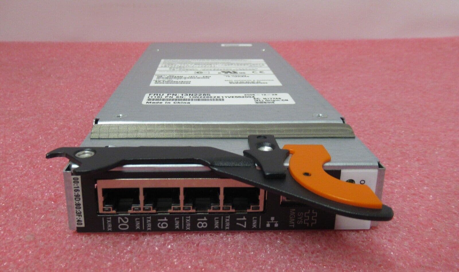 IBM 13N2285 Cisco OS-CIGESM-18TT-EBU 4-Port Intelligent Gigabit ...