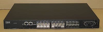 IBM 2498-B24 / Brocade 300 BR-360 SAN24B 8GB/s 24 Port Fibre Channel Switch