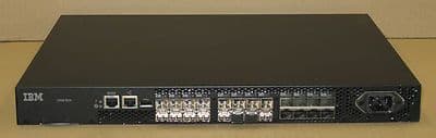 IBM 2498-B24 / Brocade BR-360 300 SAN24B 8GB 8GBps 24 Port FC SAN ...