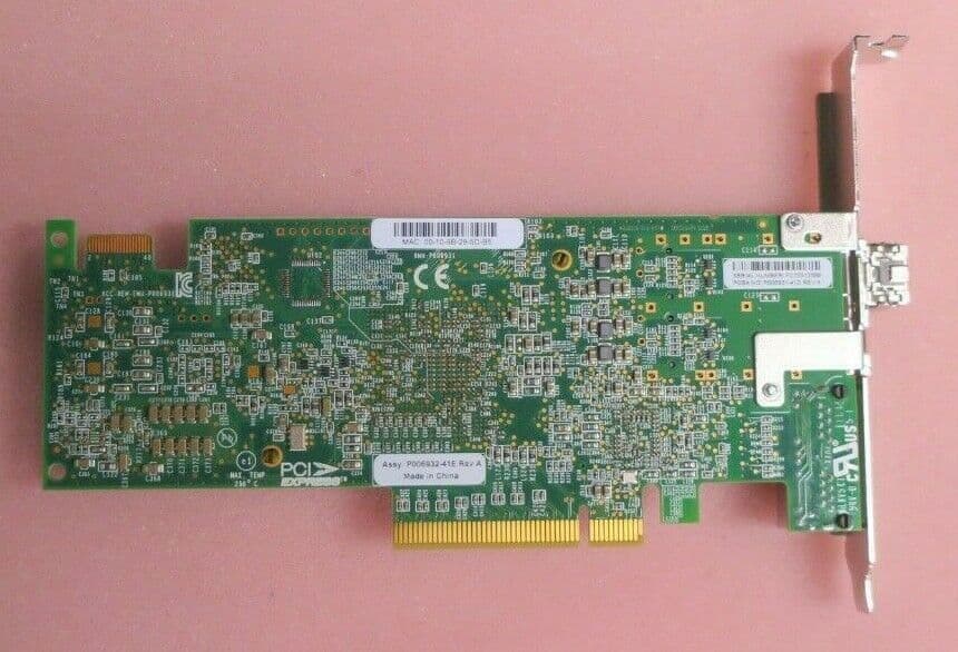 IBM 2B93 / Emulex 4-Port 2x 10Gb FCoE 2x 1GbE SFP Adapter 00E3497 1x SFP