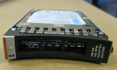 IBM 300GB 10k 2 5" SYSTEM X3250 M3 / X3400 M2 M3 / X3500 M2 M3 46U1988 ...