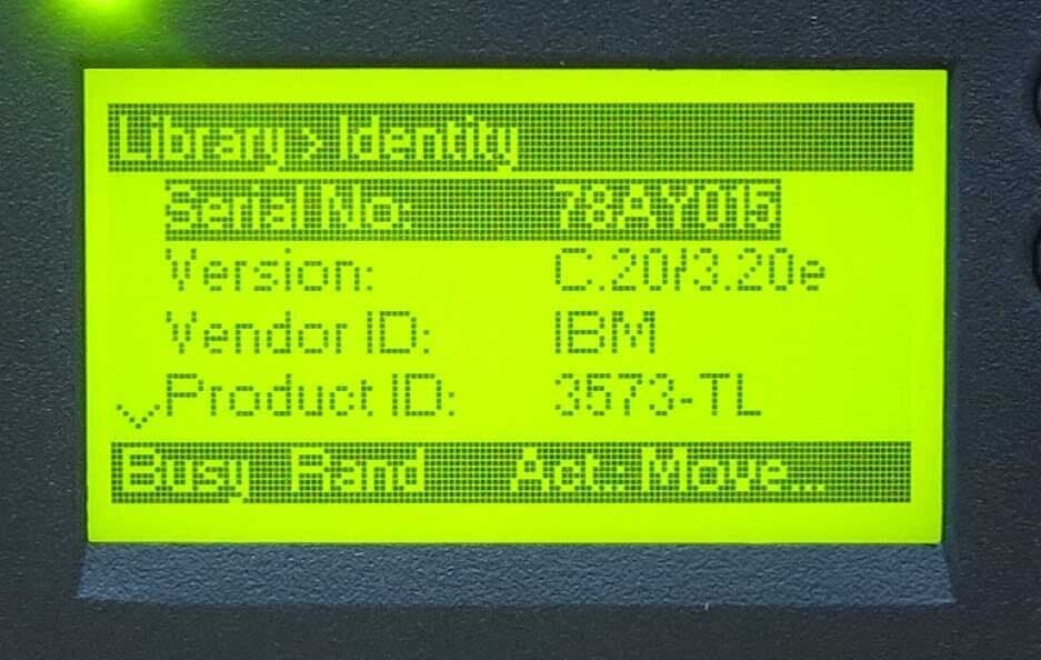 IBM 3573-L2U TS3100 2U Tape Library 24-Slot With 2x LTO-6 FC Tape Drives