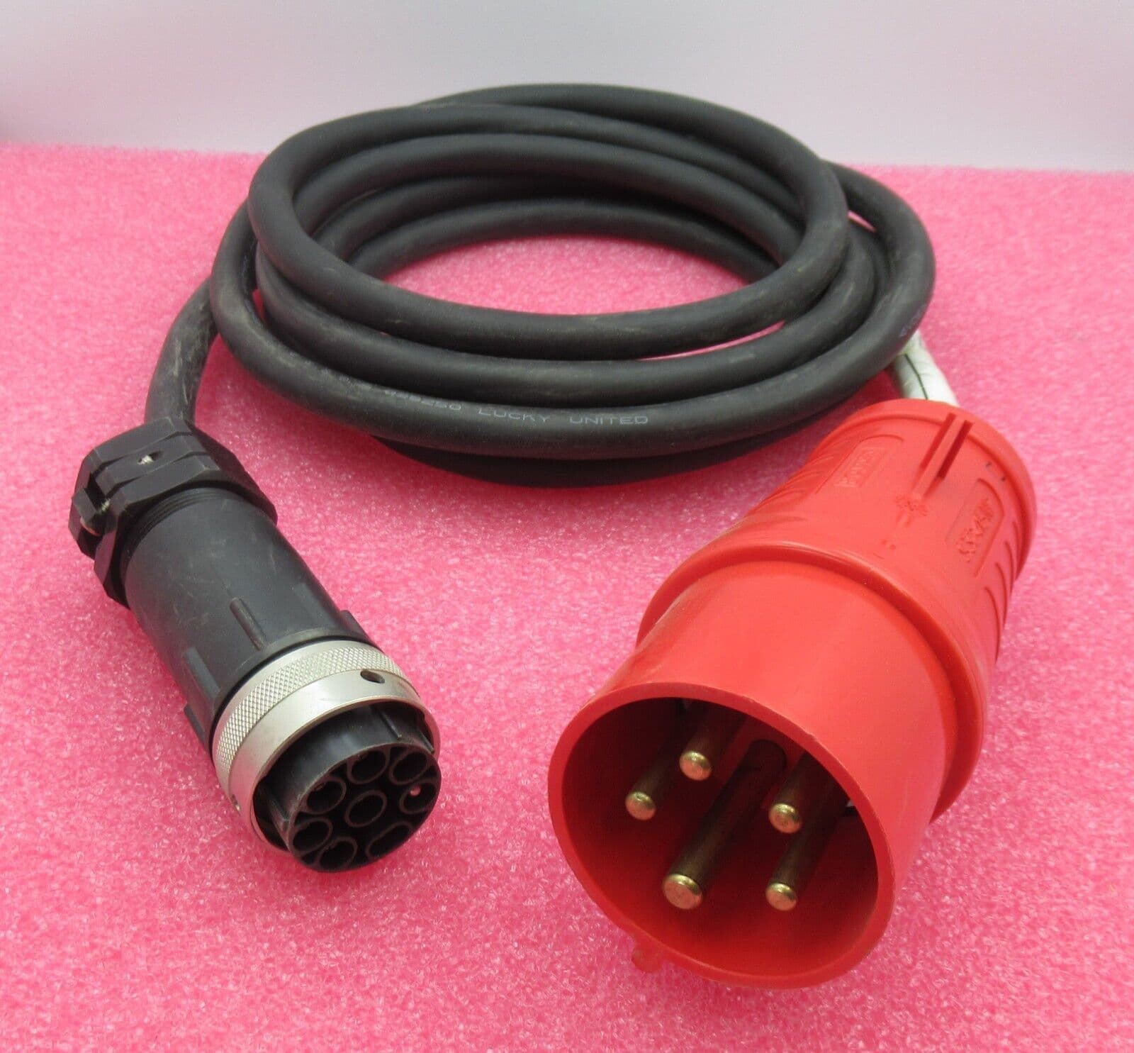 IBM 39M5414 14FT Single-Phase IEC 309 P N G DPI 32A Male To Female ...