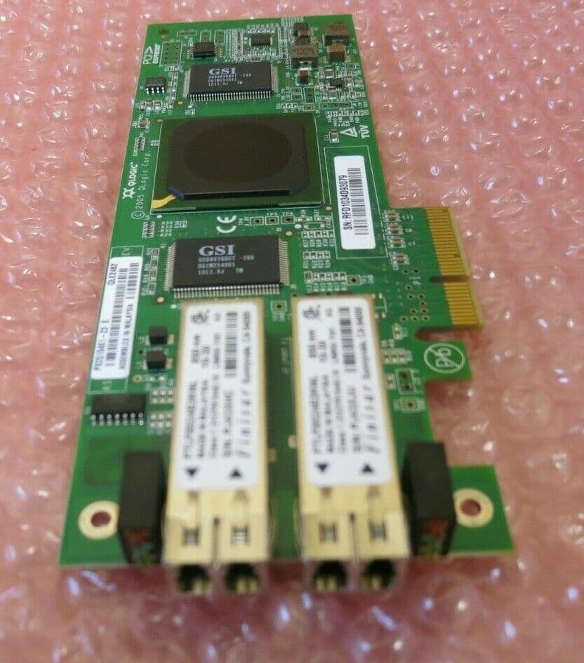 IBM 39R6593 39R6528 4GB Dual Port Fibre Channel PCIe Host Bus Adapter