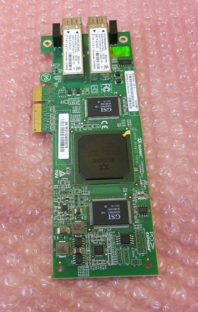 IBM 39R6593 39R6528 4GB Dual Port Fibre Channel PCIe Host Bus Adapter