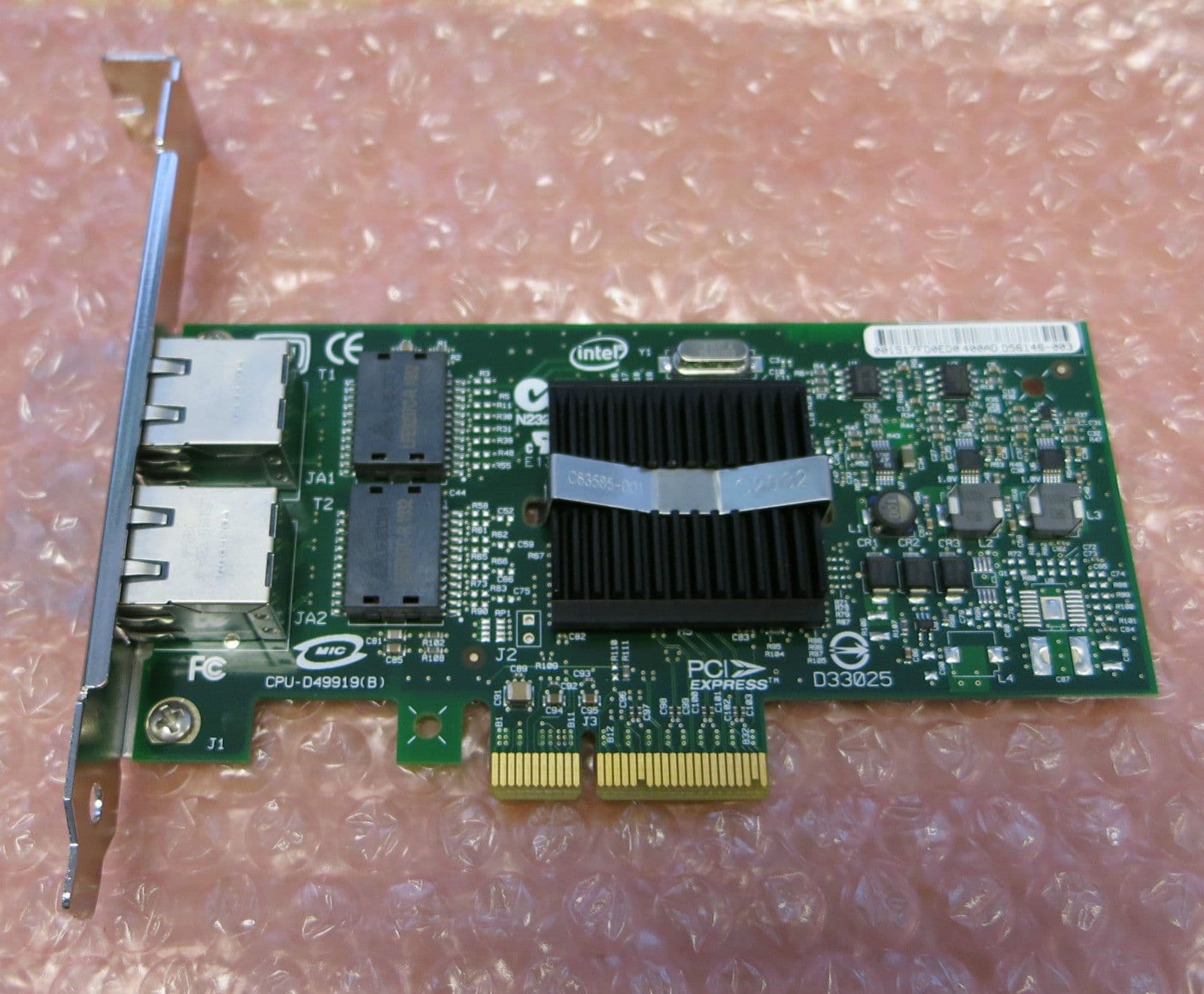 IBM 39Y6128 PRO/1000 PT Dual Port Server Adapter 39Y6127 Full Height