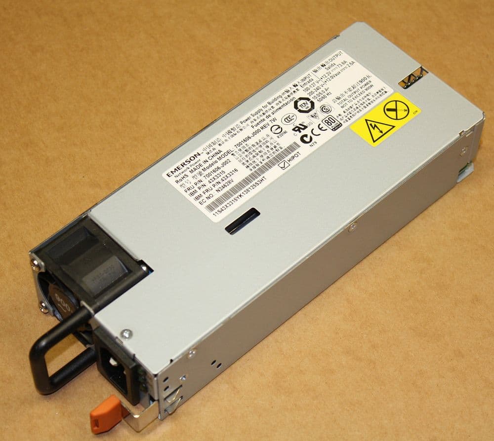 IBM 43X3316 900W High Efficiency H/E Hot Swap 900W Power Supply PSU For ...