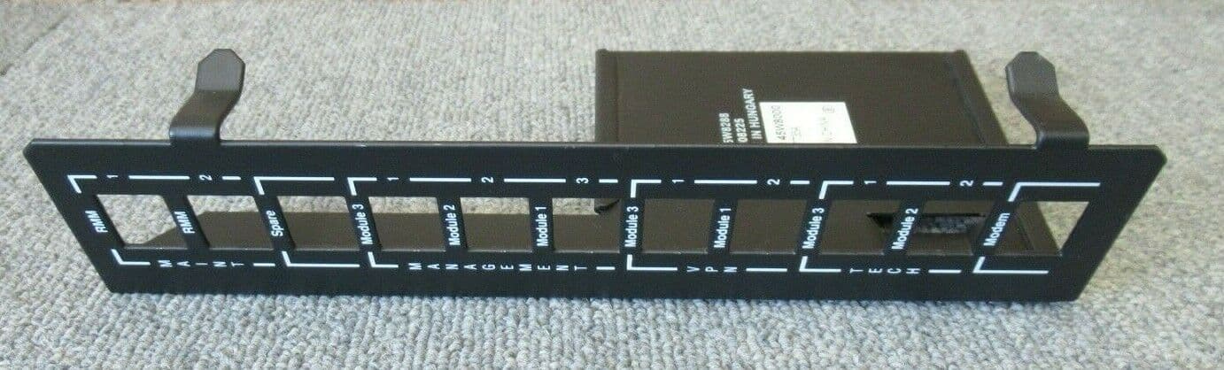 IBM 45W8288 45W8000 11 Feed Though Port Patch Panel - NO PORTS INCLUDED