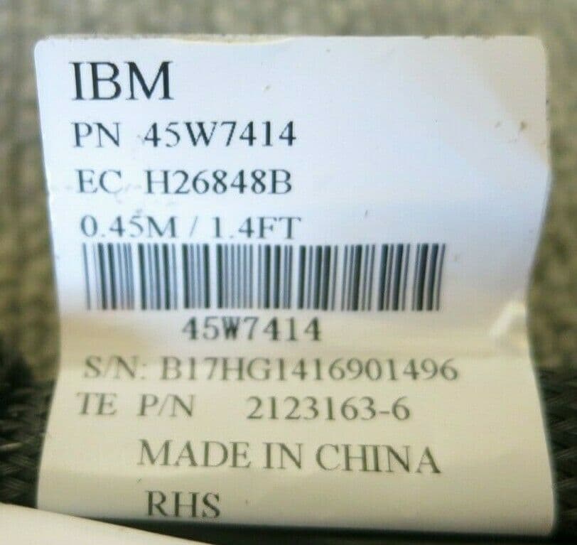 IBM 45W9550 Ethernet RJ45 To RJ45 & Fibre LC To LC Patch Cables Kit