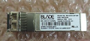 IBM 46C3449 Blade Network Transciever BN-CKM-SP-SR AFBR-703SDZ-BN1 10Gb SFP