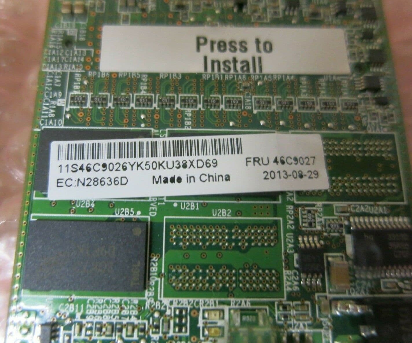 IBM 46C9027 512MB Memory Flash / RAID 5 For IBM Serveraid M5016 / M5100 ...
