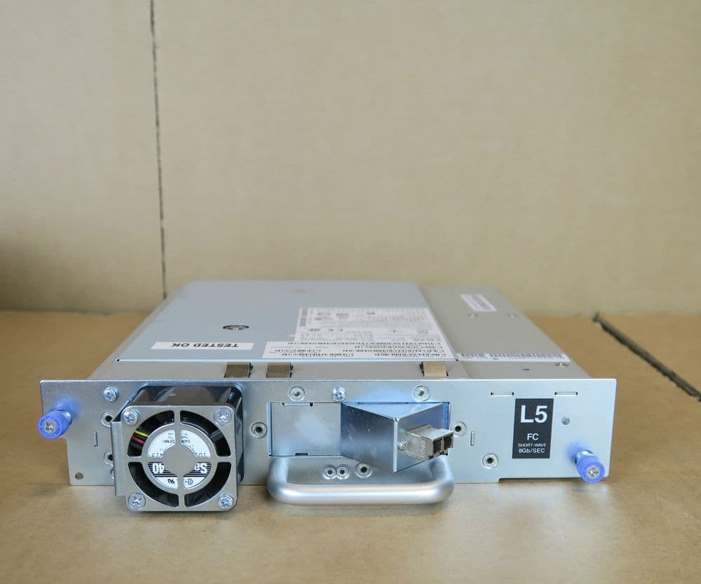 IBM 46X6075 LTO Ultrium 5-H Fibre HH Loader Backup Tape Drive For ...