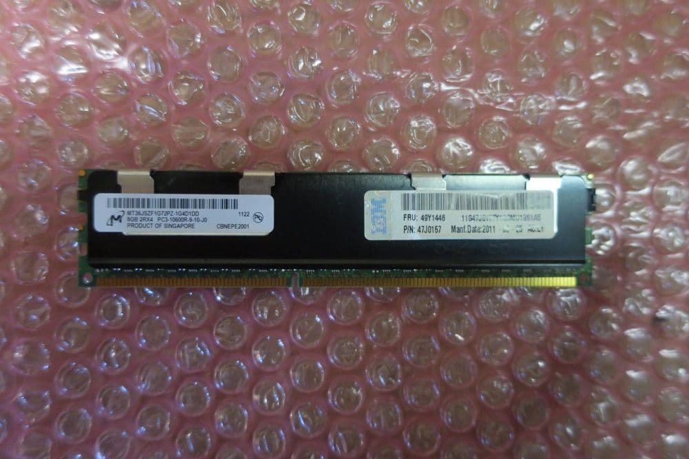 IBM 47J0157 49Y1446 Micron MT36JSZF1G72PZ-1G4D1DD 8GB 2Rx4 DDR3 PC3 ...
