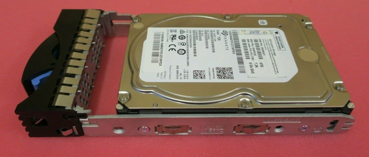 IBM 4TB 3 5 LFF 7 2K 6G SAS V7000 Gen2 Hard Drive 00AR322 00AR421 2076-AHD3