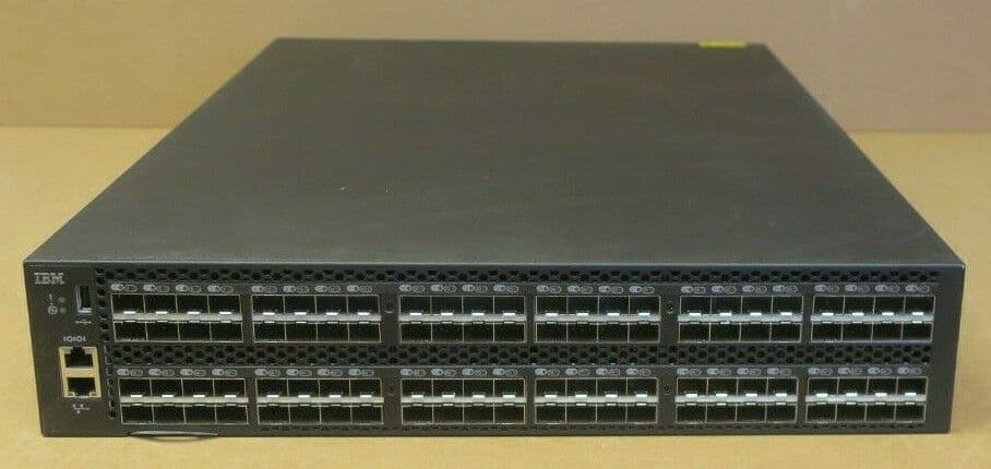 IBM 6520 96x 16Gb Fibre Channel FC Active Port Switch 2498-F96 96 ports ...