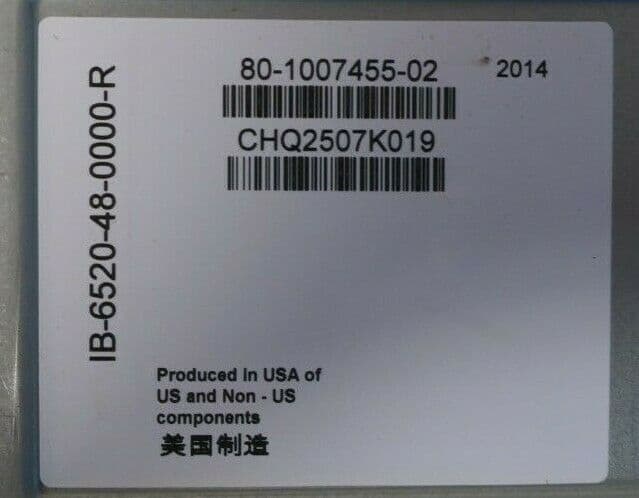 IBM 6520 96x 16Gb Fibre Channel FC Active Port Switch 2498-F96 96 ports ...