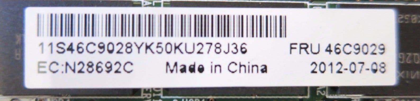 IBM 90Y4449 ServerRaid M5110 SAS/SATA Controller 46C9029 Memory Flash ...