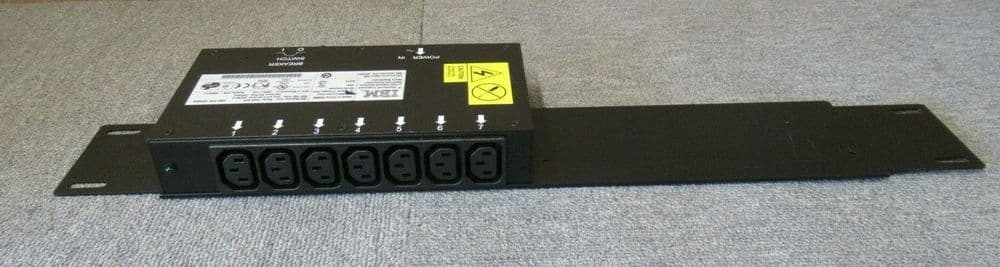IBM 9306-RTP 39Y8908 39Y8907 39Y8914 73P5843 7 Port DPI Universal Rack PDU
