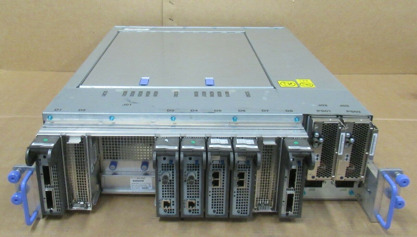 IBM 95Y5553 I/O Card Enclosure with 6x Adapter Cards 2x 360V 5A PSU