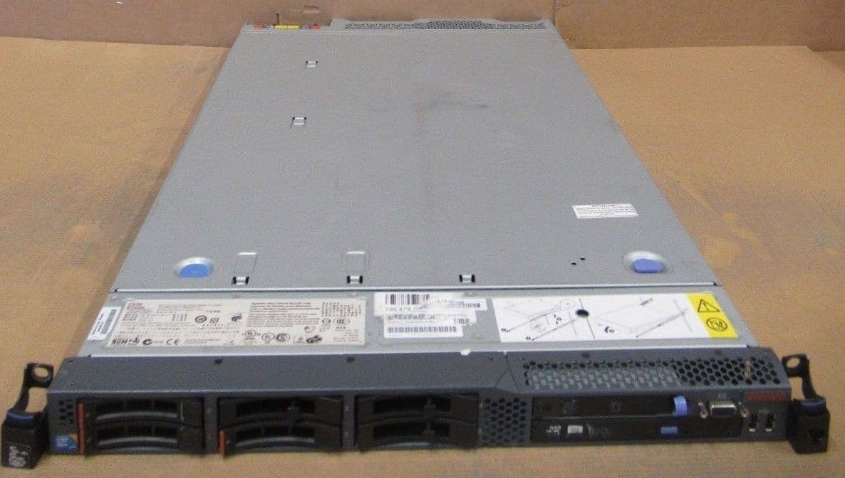 IBM Avaya 7946-AC1 6-Bay Quad-Core Xeon E5520 2 26GHz 20TB 12GB 1U Server