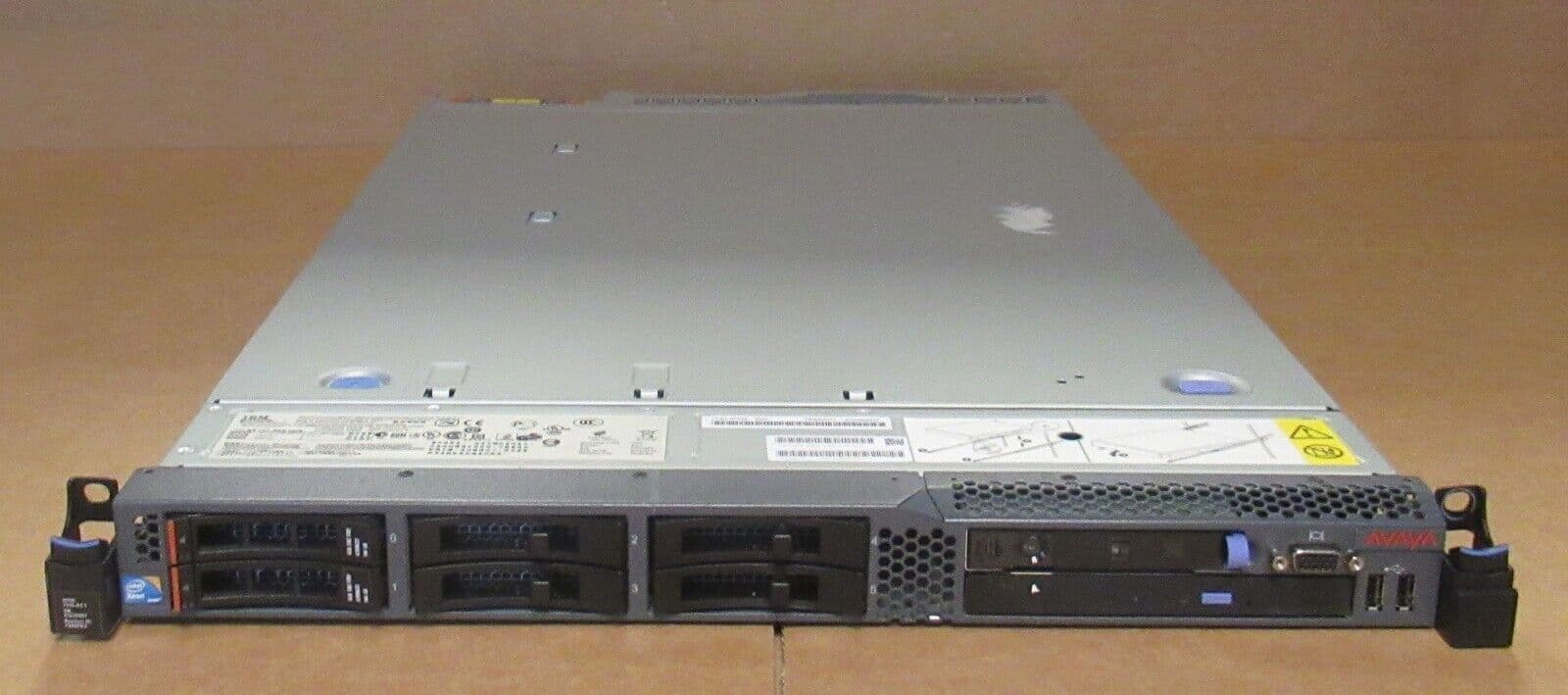 IBM Avaya 7946-AC1 6-Bay Quad-Core Xeon E5520 2 26GHz 292GB 4GB 1U Rack ...