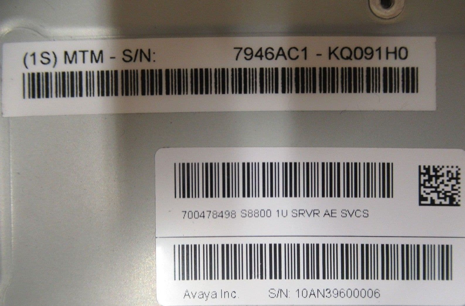 IBM Avaya 7946-AC1 6-Bay Quad-Core Xeon E5520 2 26GHz 292GB 4GB 1U Server